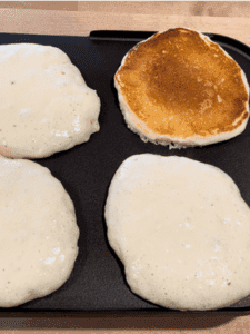 Fluffy Buttermilk Pancakes - Linen & Logs